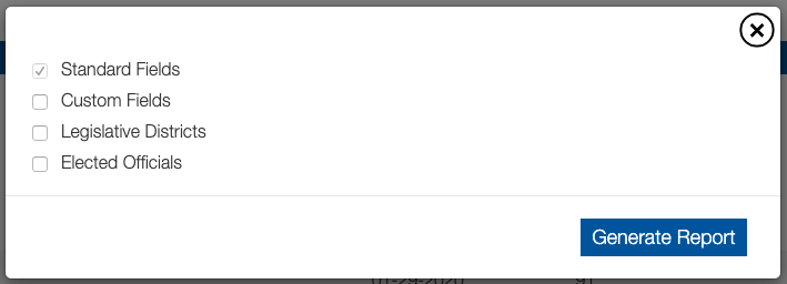 Downloading Contacts with Legislative Matches – VoterVoice