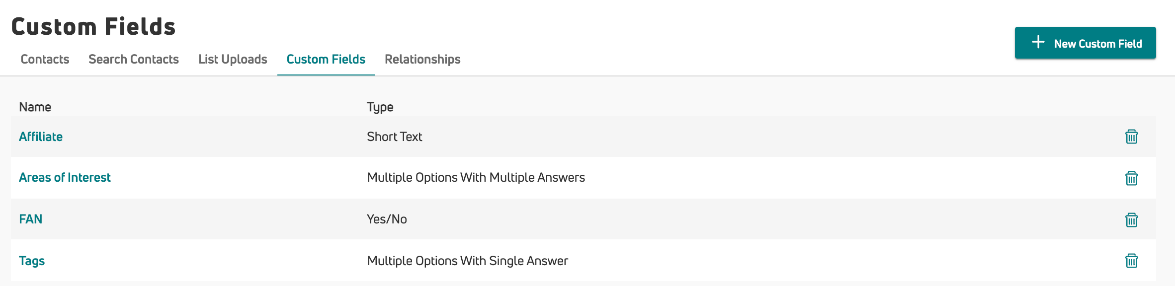 Creating and Using Custom Fields – VoterVoice